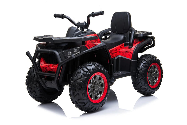 Rax Quad SpiderMan 4X4 12V 1-Seater Kids Ride on Electric Car – WOW ...